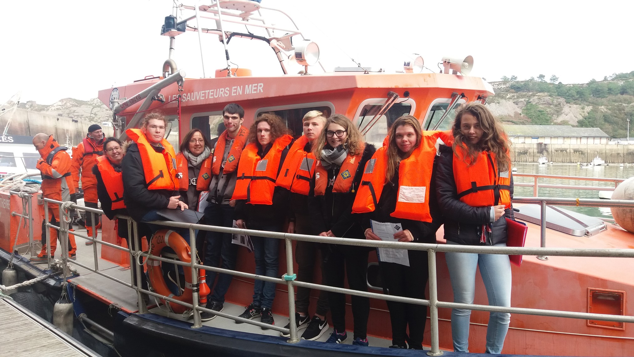 Visite de la SNSM...