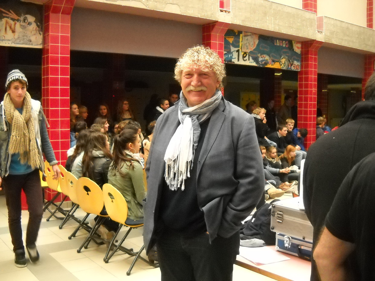 Christian Provost et Denis Camus ont rencontré un panel de lycéens